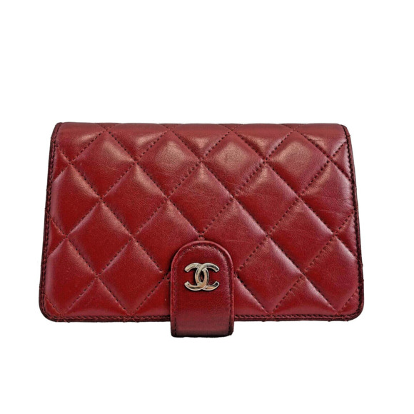 CHANEL | Bags | Chanel French Style Wallet Quilted Leather | Poshmark